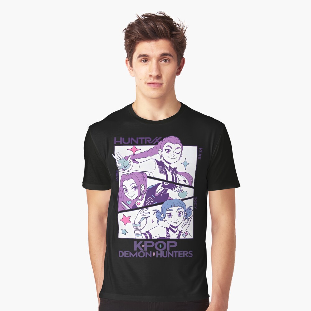 "HUNTR/X - HUNTRIX Kpop Demon Hunter Girl Group – Rumi Zoey Jinu KDPh ...