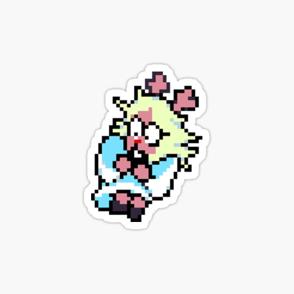 "Noelle Scared Sprite Deltarune" Sticker for Sale by Adomanid | Redbubble