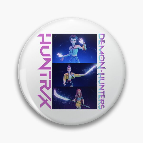 "kpop demon hunters huntrix" Pin for Sale by FineArrayDesign | Redbubble