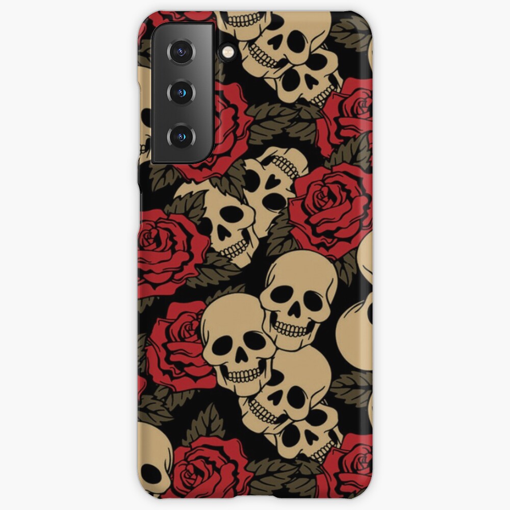 "Skulls & Roses" Samsung Galaxy Phone Case for Sale by wildberriesph ...