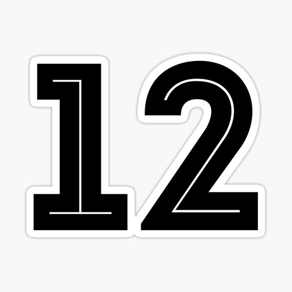 "No. 12 - World Cup 2018" Sticker by nametaken | Redbubble