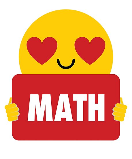 "Math Emoji Shirt Heart Eye T-Shirt Tee" Poster by teeandmee | Redbubble