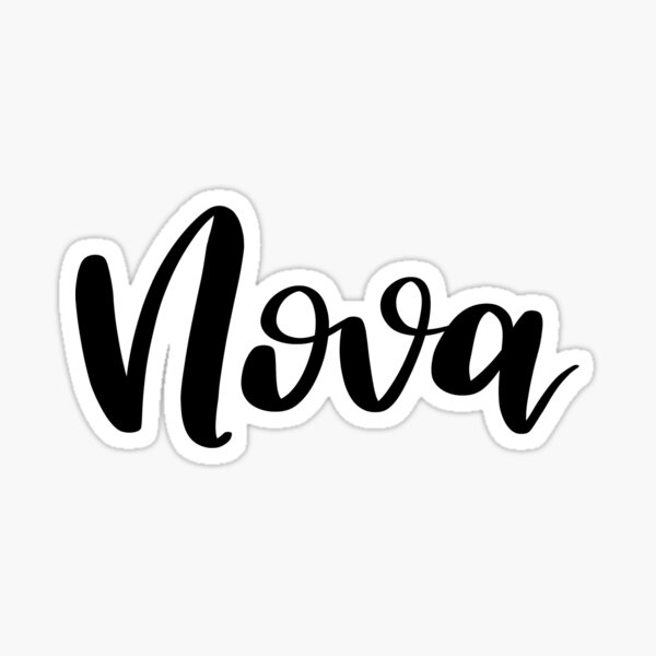 "Nova " Sticker by ellietography | Redbubble