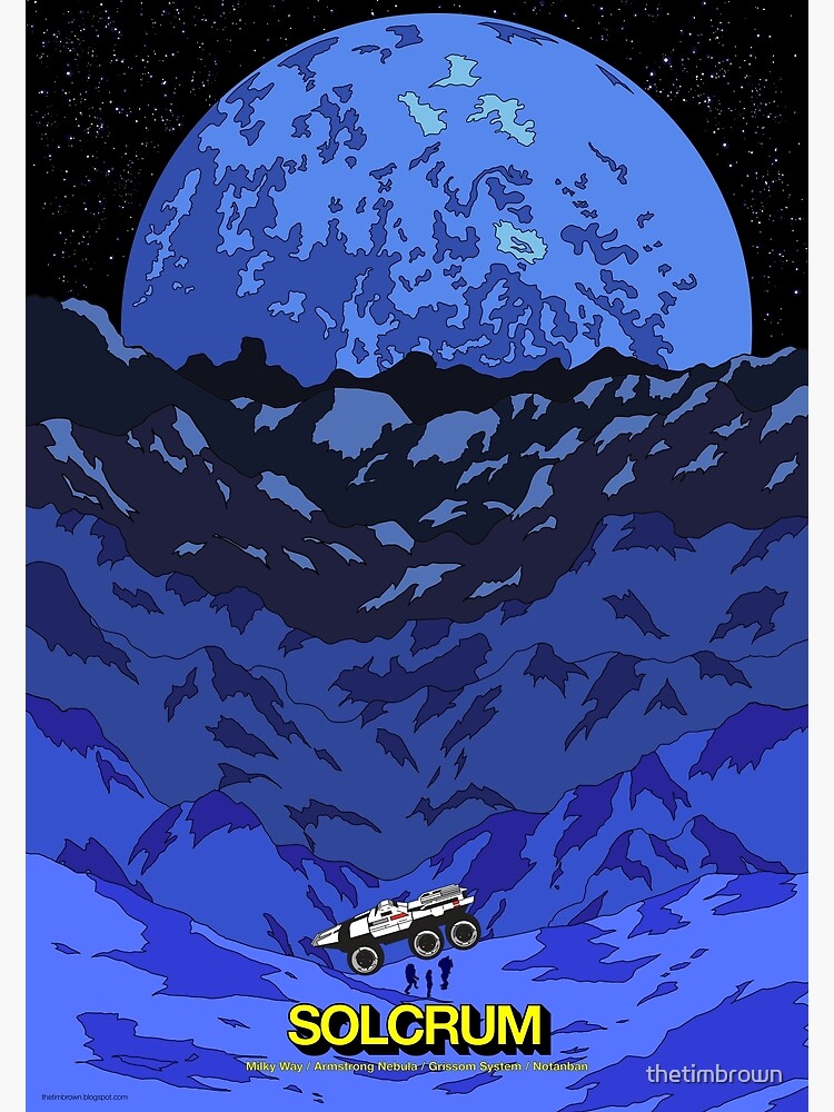 "Mass Effect - Solcrum" Poster for Sale by thetimbrown | Redbubble