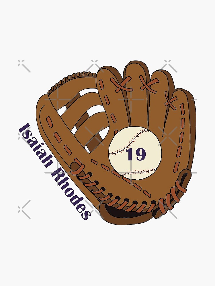 "Isaiah Rhodes Play Along" Sticker for Sale by bookish-looks | Redbubble