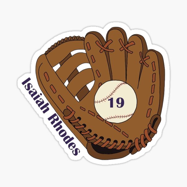 "Isaiah Rhodes Play Along" Sticker for Sale by bookish-looks | Redbubble