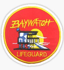 Baywatch Stickers | Redbubble
