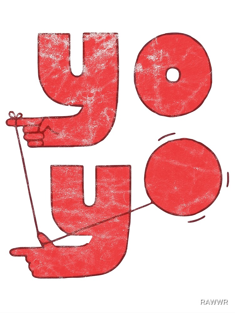 "yoyo Yo-Yo" Poster by RAWWR | Redbubble