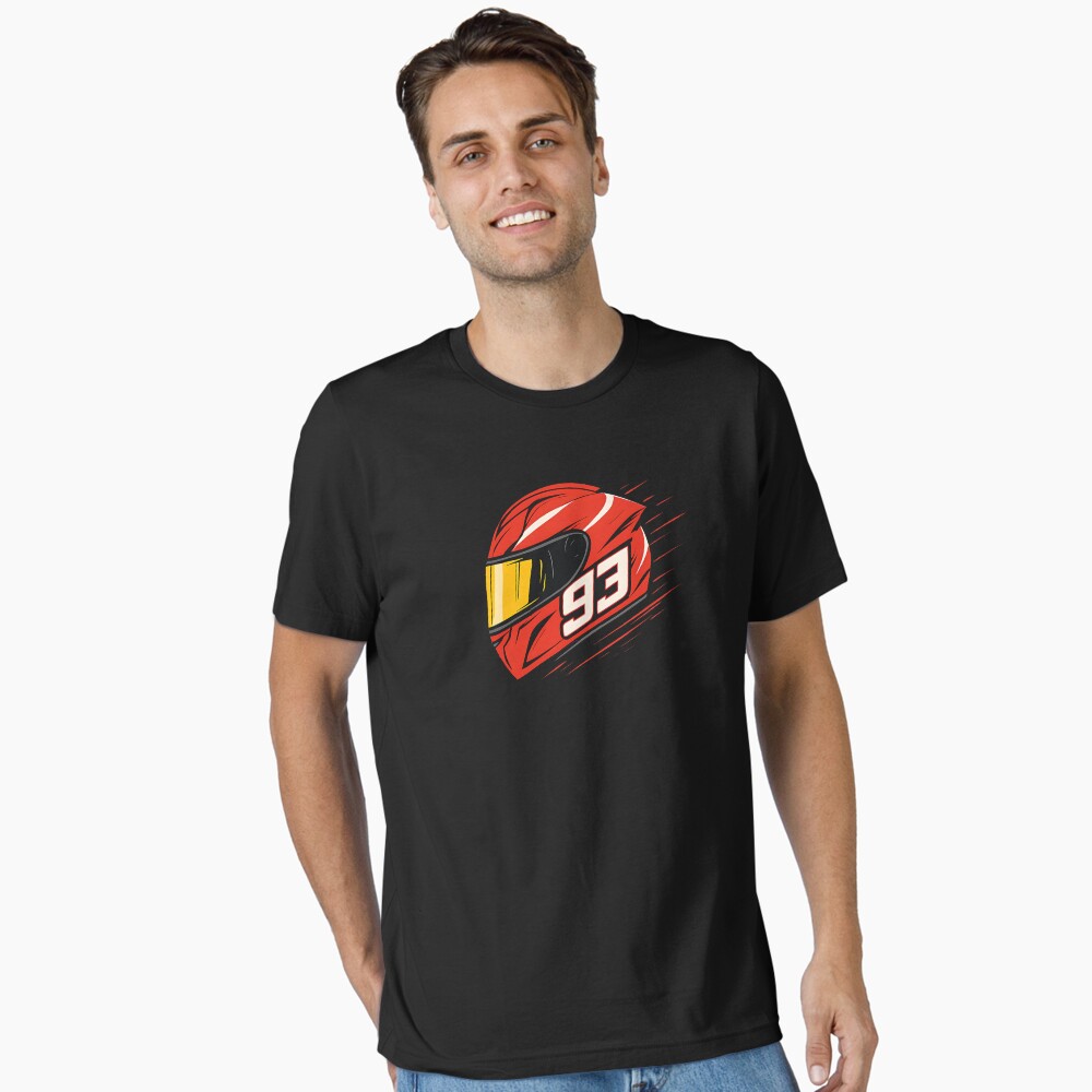 "Marc Márquez 93 Helmet – Ducati Racing Tribute" Sticker for Sale by ...