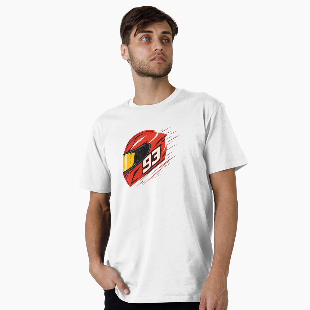 "Marc Márquez 93 Helmet – Ducati Racing Tribute" Sticker for Sale by ...