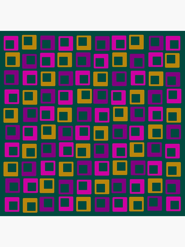 "Squares" Sticker for Sale by valezar | Redbubble