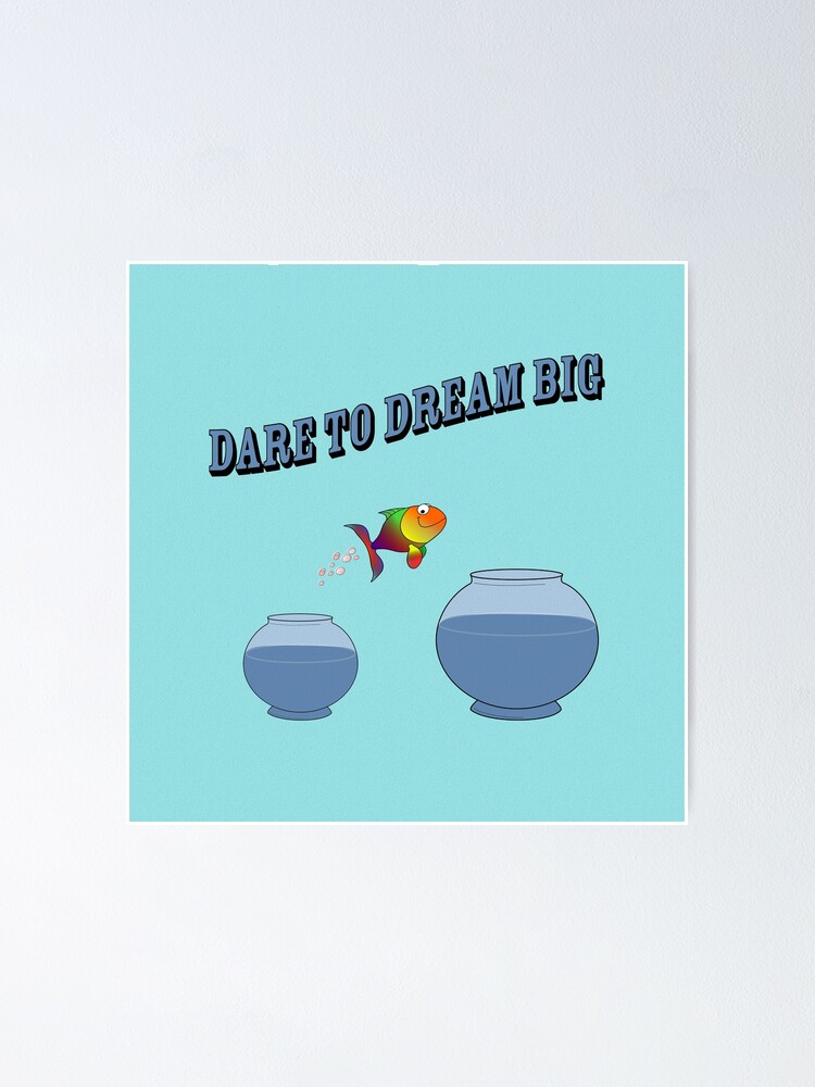 "Rainbow Fish Dreams" Poster by ColorfulCortex | Redbubble