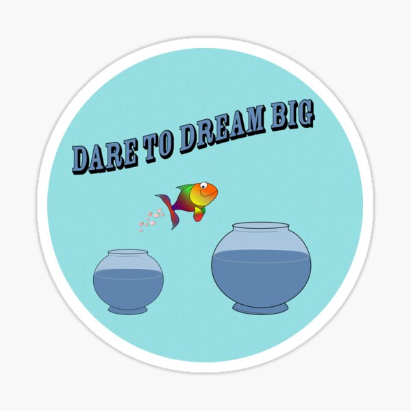 "Rainbow Fish Dreams" Sticker for Sale by ColorfulCortex | Redbubble