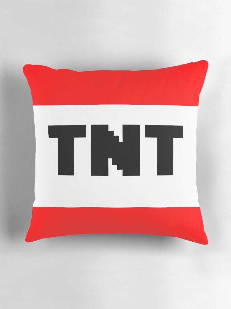 "TNT" Pillow for Sale by ILPAL | Redbubble