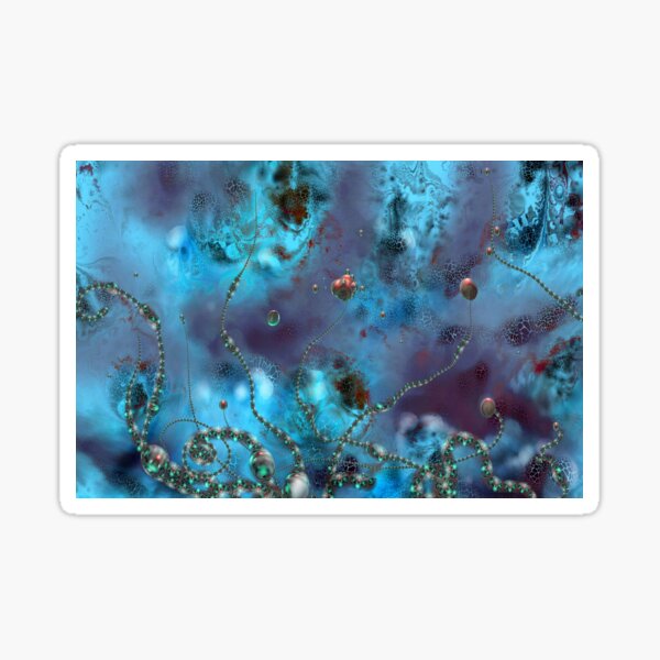 "Structure Abstract 1" Sticker by runati | Redbubble