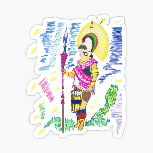 "Native American Indian" Sticker by arkitekta | Redbubble