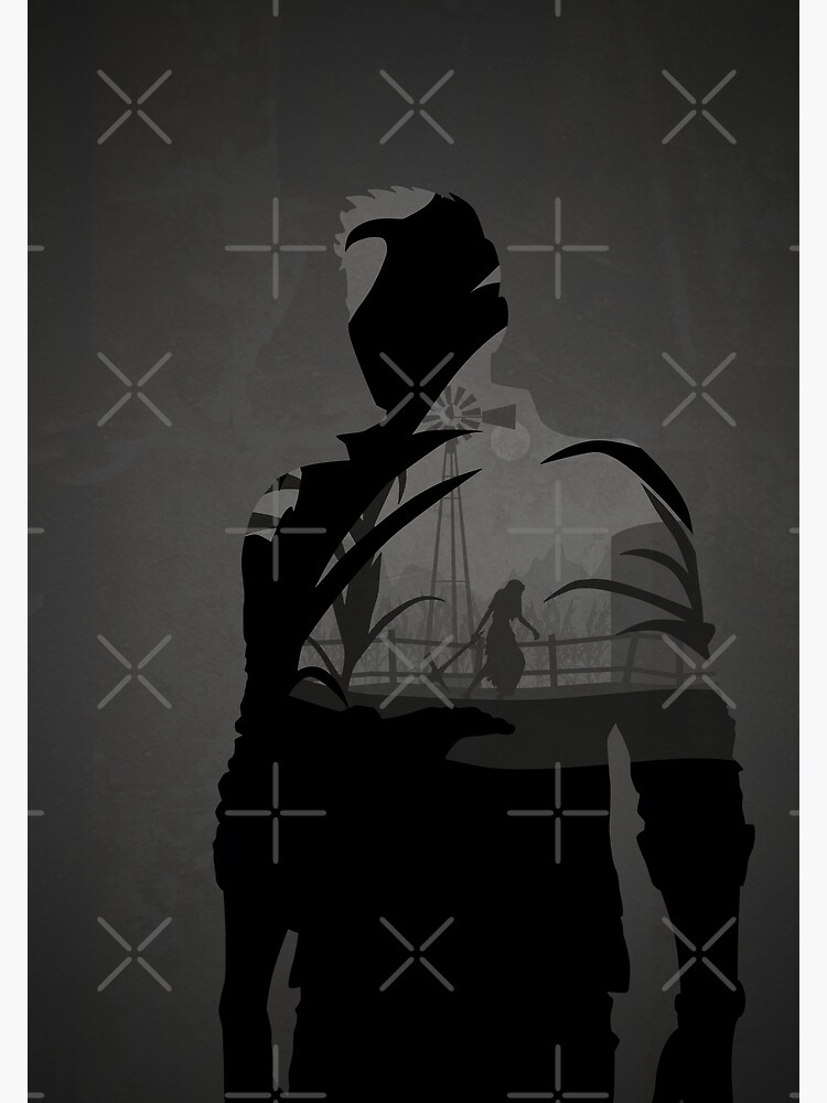 Blake Langermann - silhouette Premium Matte Vertical Poster sold by Rn ...