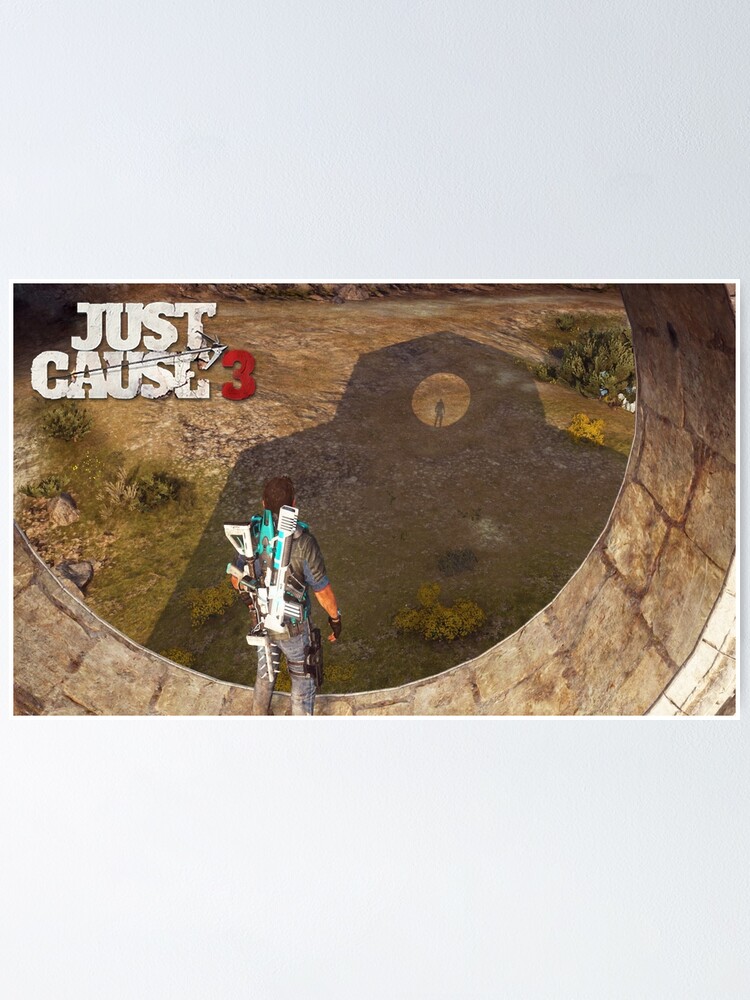 "Just cause 3 epic freedom poster" Poster for Sale by -Blaze- | Redbubble