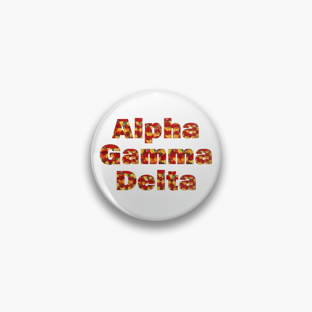 "Alpha Gamma Delta Roses" Sticker for Sale by KLFCreative | Redbubble