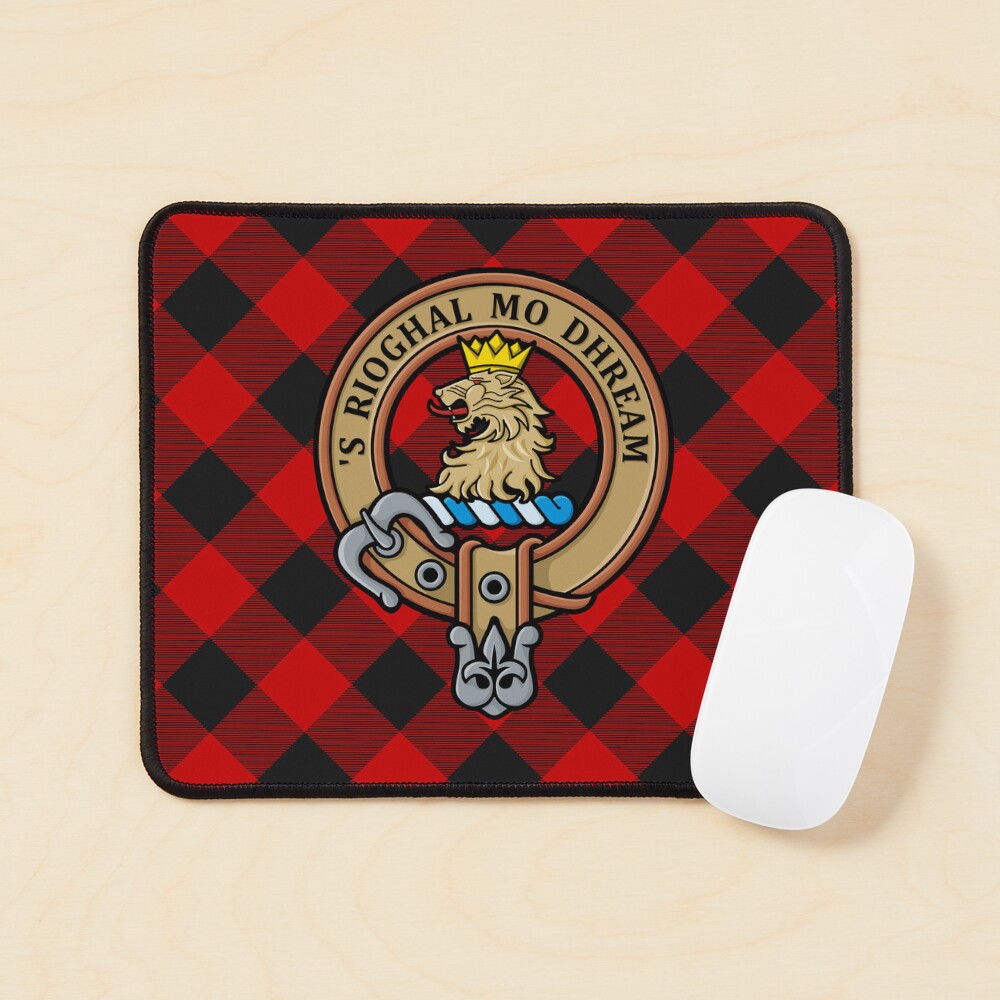 "Clan Gregor or MacGregor Crest over Rob Roy Tartan" Sticker for Sale ...