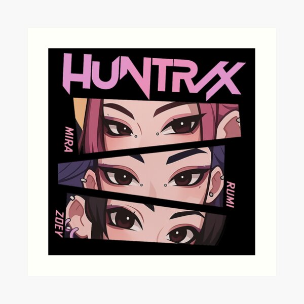 "Huntrix Girls, Kpop Demon Hunters, Huntrix, Huntrix Fan, Rumi Zoey ...