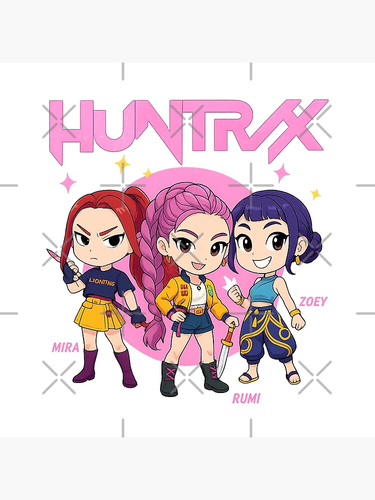 "Huntrix Girls, Kpop Demon Hunters, Huntrix, Huntrix Fan, Rumi Zoey ...