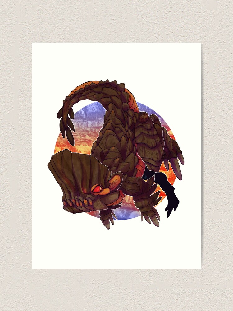 "MONSTER HUNTER WORLD - Barroth" Art Print for Sale by Don-Slake ...