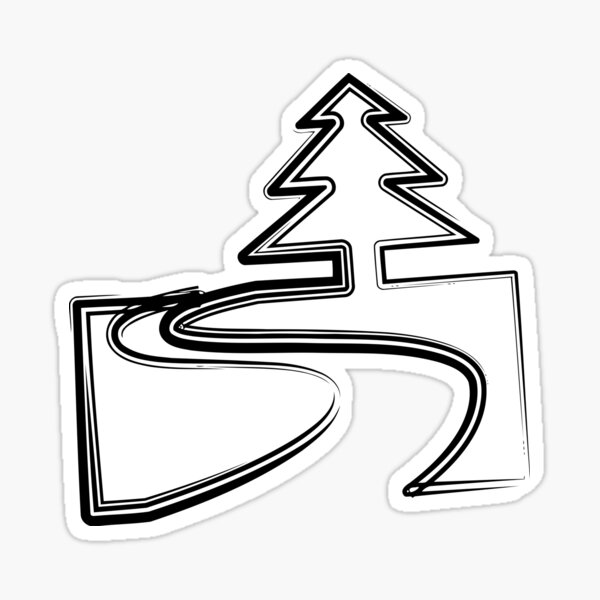 "Pathway" Sticker for Sale by Reethes | Redbubble