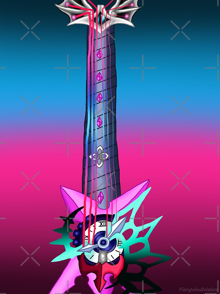 "Fusion Keyblade Guitar #191 - Young Xehanort's Keyblade & Pain of ...