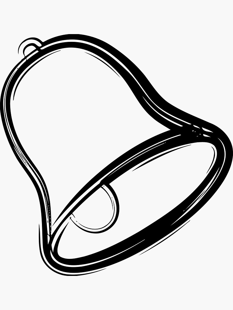 "Ringing Bell" Sticker for Sale by Reethes | Redbubble