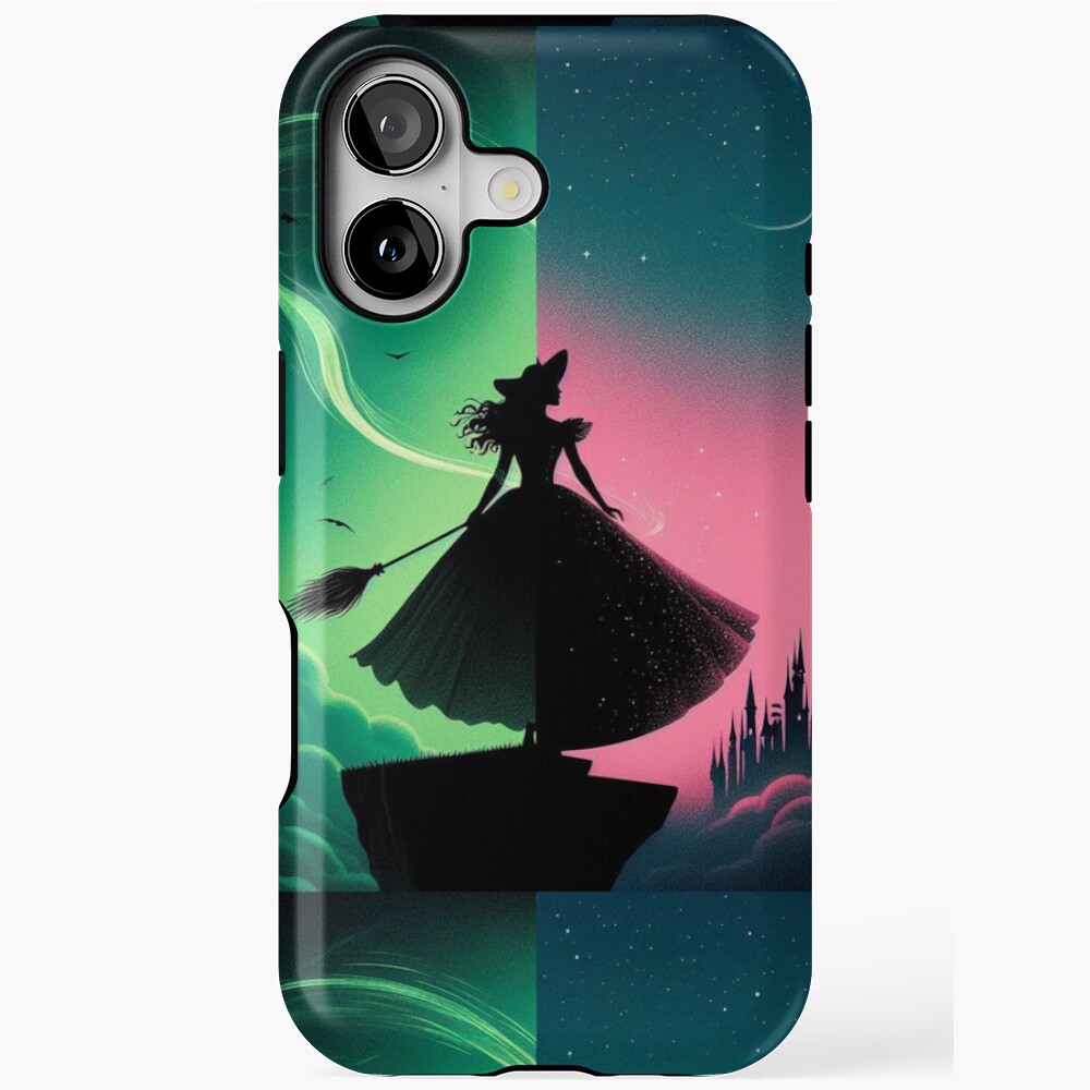 "Elphaba & Glinda Wicked the Musical Defying Gravity" Sticker for Sale ...