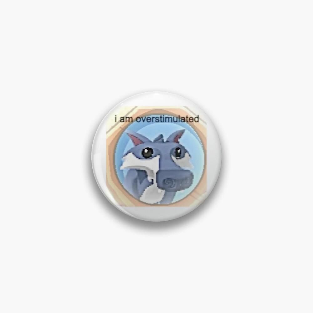 "i am overstimulated animal jam meme" Sticker for Sale by InaneCat ...