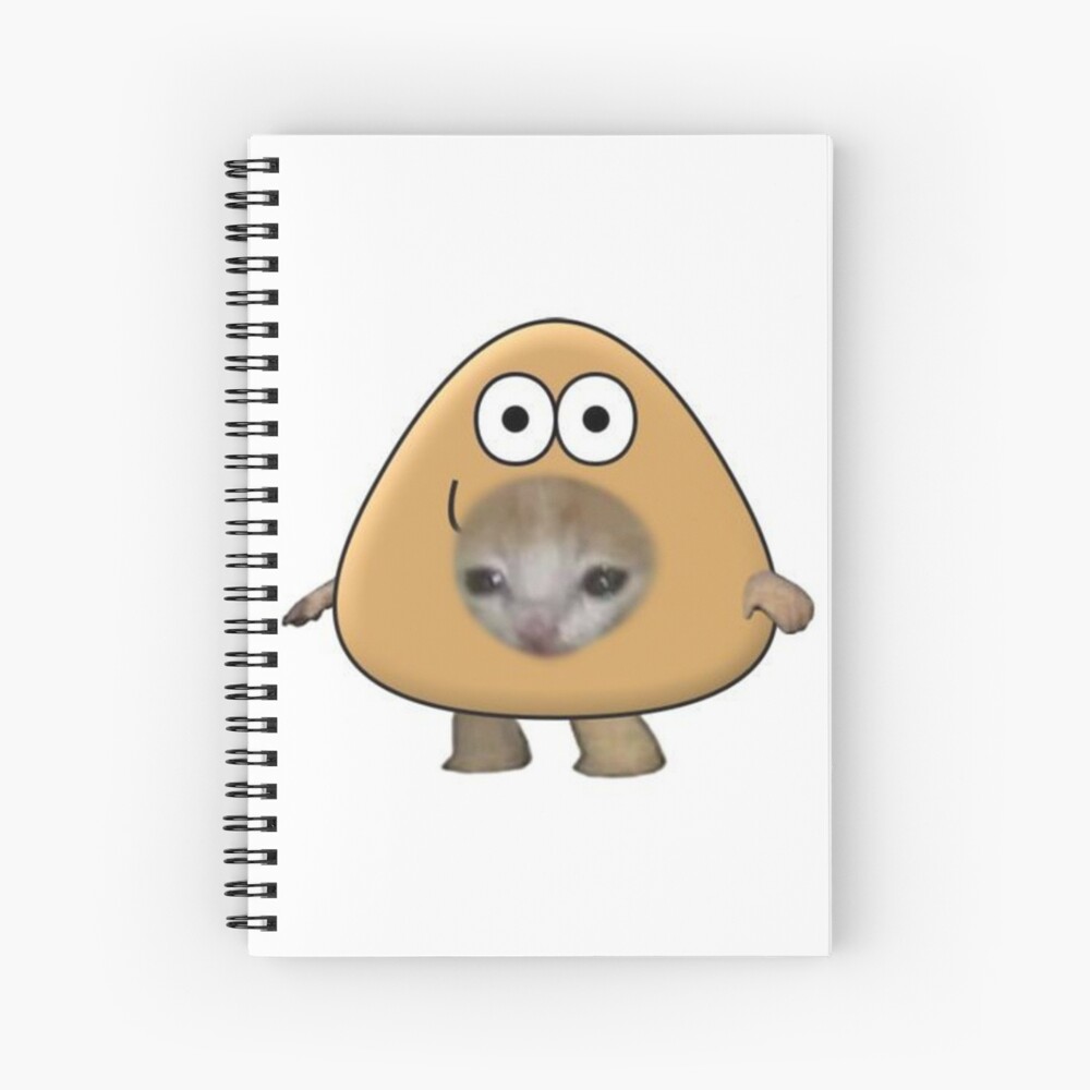 "Pou Cat" Sticker for Sale by InaneCat | Redbubble