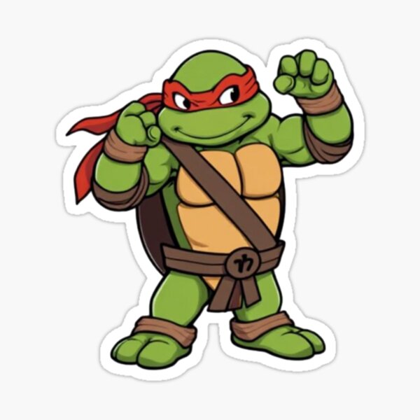 "TMNT: Teenage Mutant Ninja Turtles Raphael being himself" Sticker by ...