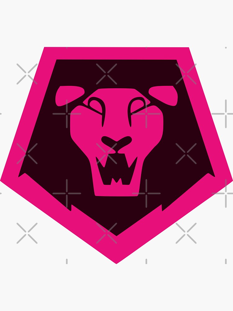 "Saja Boys Demon Hunters Band Lion Logo" Sticker for Sale by maymugs | Redbubble