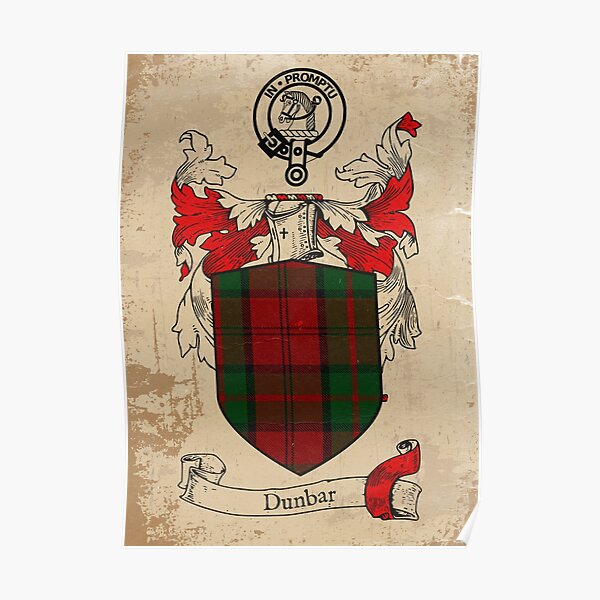 "Clan Dunbar" Poster by DNCArt | Redbubble