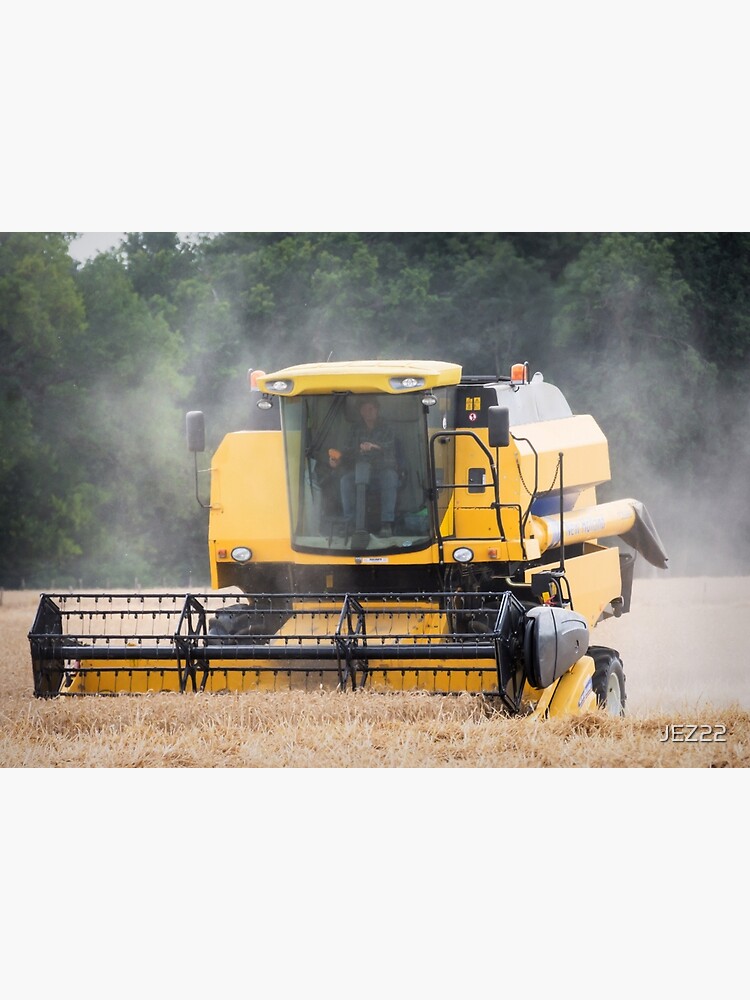 "Big yellow machine" Poster for Sale by JEZ22 | Redbubble