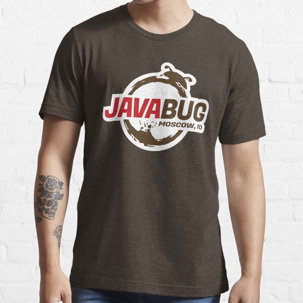"Java Bug Coffee Mug Ring Logo Moscow Idaho" T-shirt by DOODL | Redbubble
