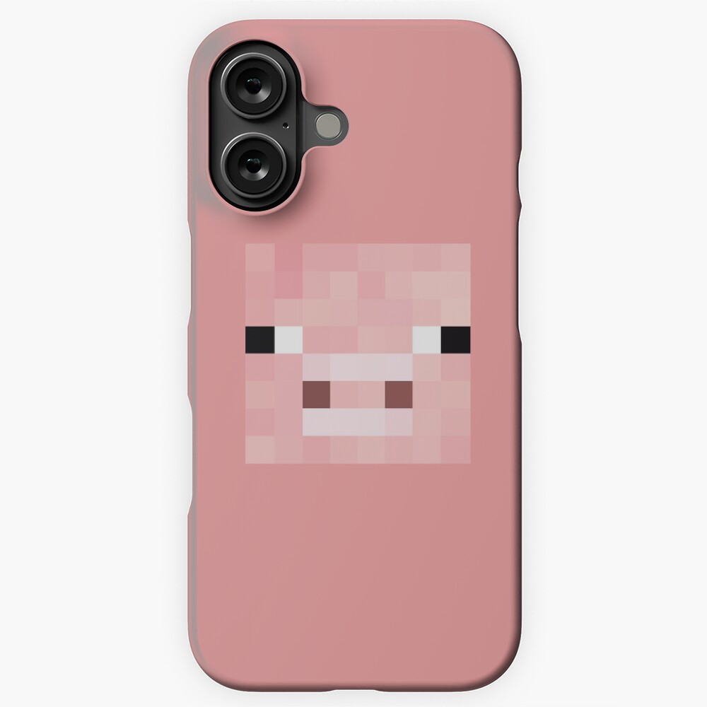 "Minecraft pig" Sticker for Sale by ellaa11 | Redbubble