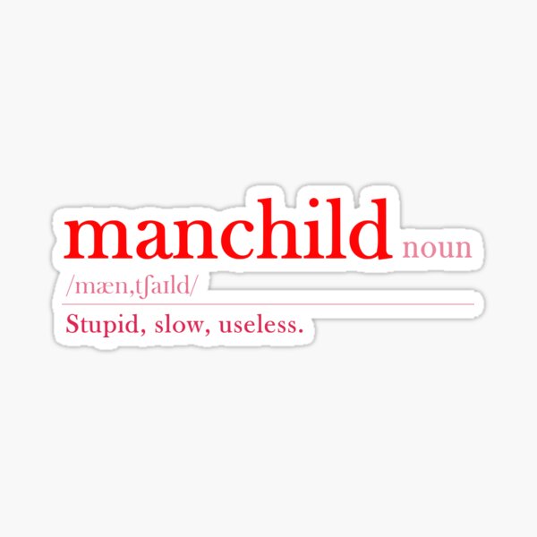 "Sabrina Carpenter "Manchild" Dictionary T-Shirt Design " Sticker for Sale by Nana-sNook | Redbubble