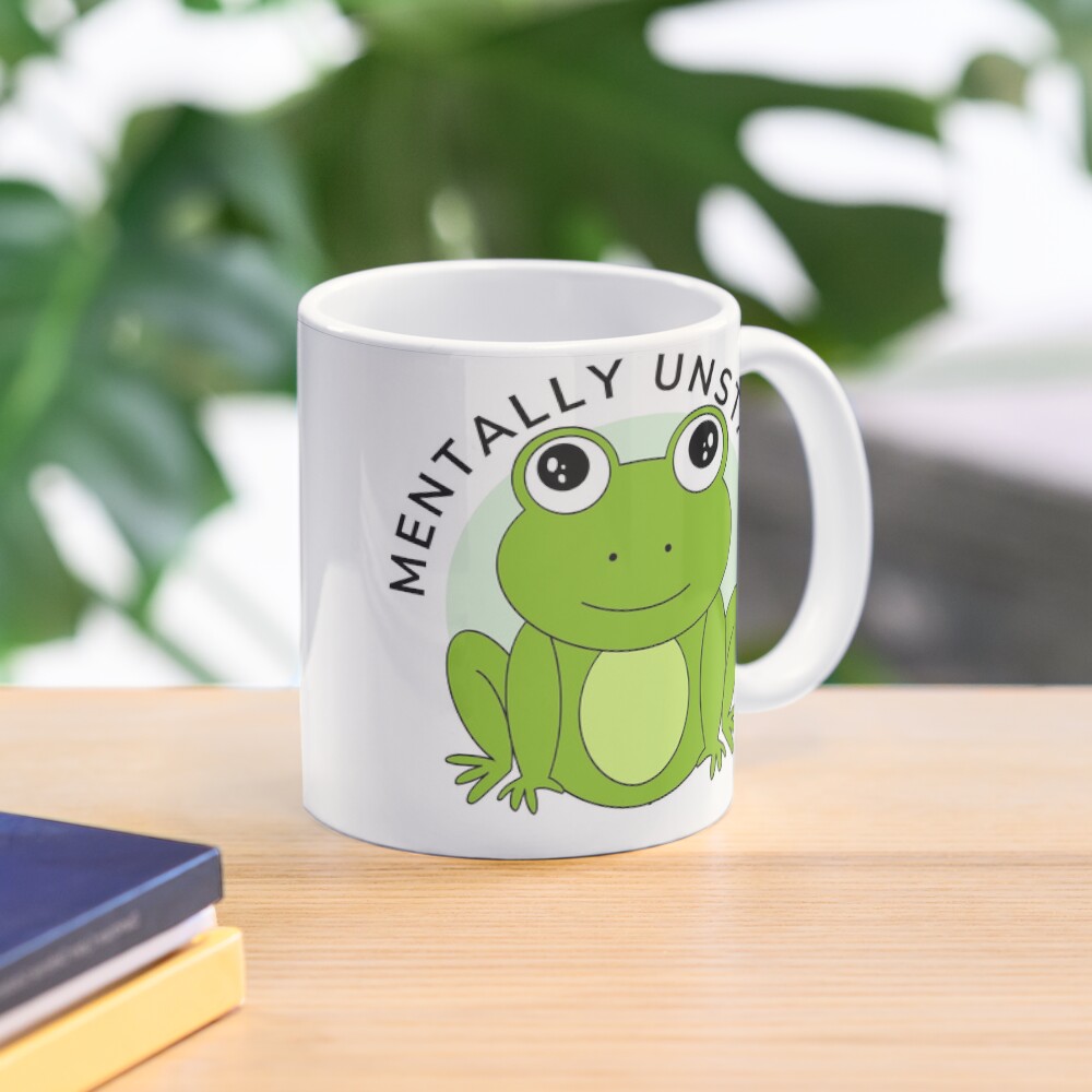 "Mentally Unstable" Sticker for Sale by CassCommerer | Redbubble