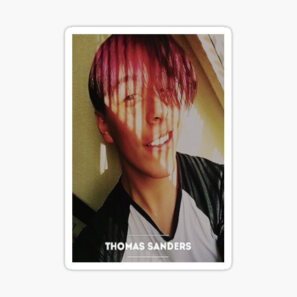 "Thomas Sanders" Sticker by dog8787 | Redbubble