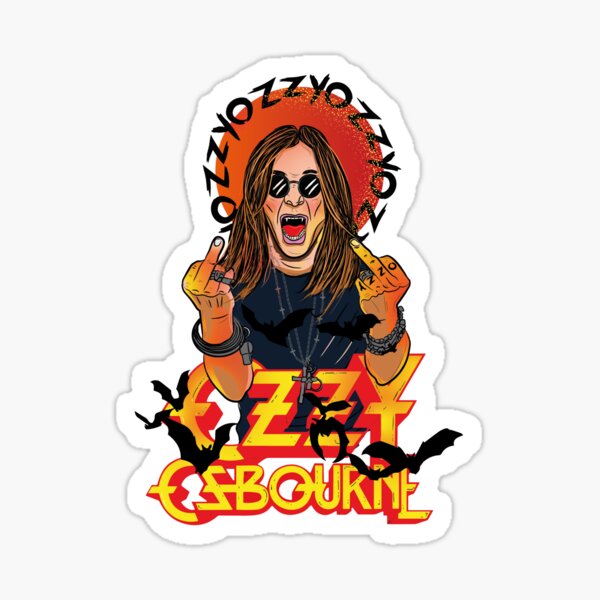"Ozzy" Sticker by Sank8 | Redbubble