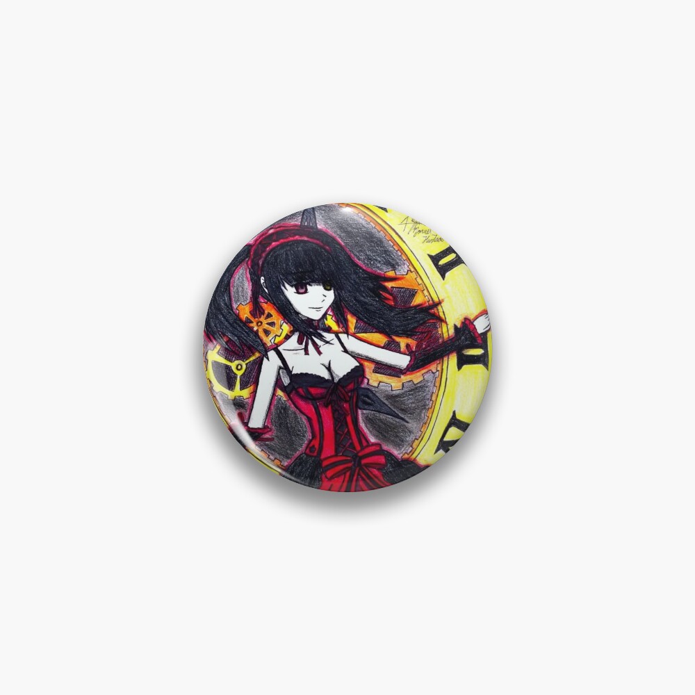 "Tokisaki Kurumi" Sticker by ManuCheshire | Redbubble