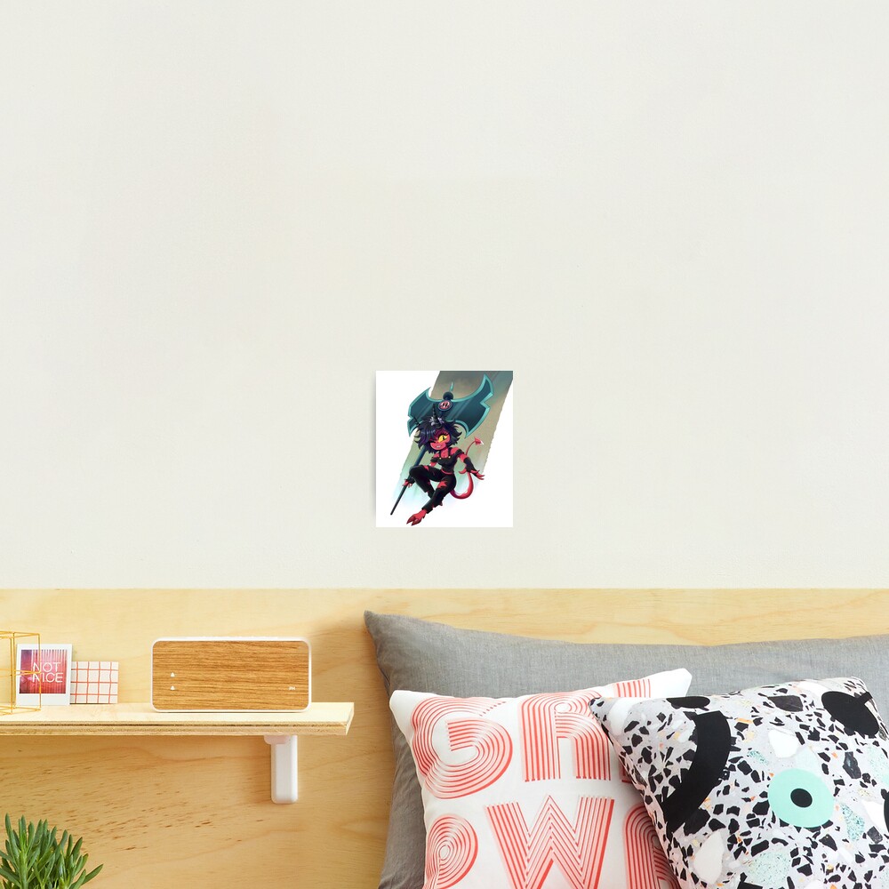 "Millie helluva boss chibi imp" Poster for Sale by teraMerchShop ...
