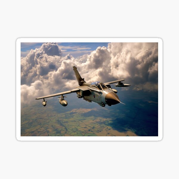 "Tornado Never Forgotten" Sticker for Sale by Start-Aviation | Redbubble