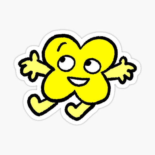 "X BFDI" Sticker for Sale by MsBonnie | Redbubble