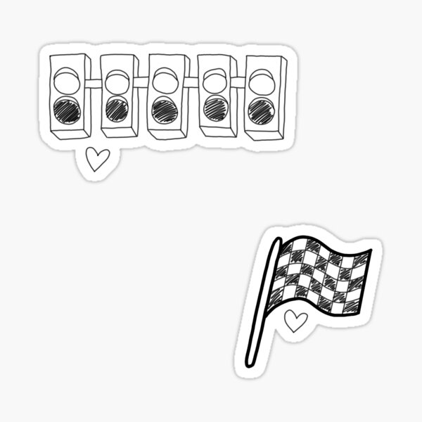 "Lights out and away we go " Sticker for Sale by emilie-pbl | Redbubble