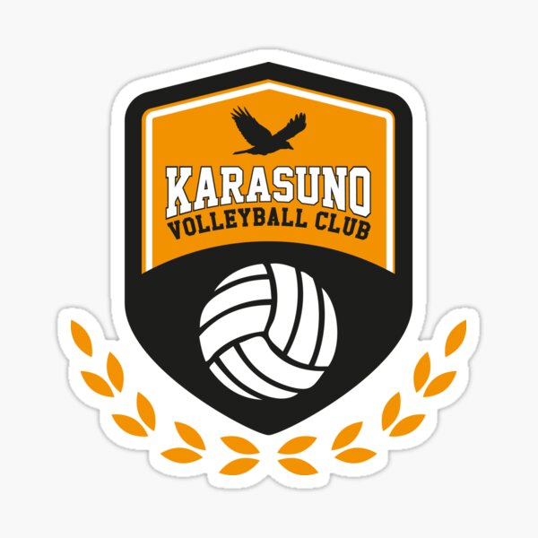 "Haikyuu! Karasuno" Sticker for Sale by fandomoddity | Redbubble