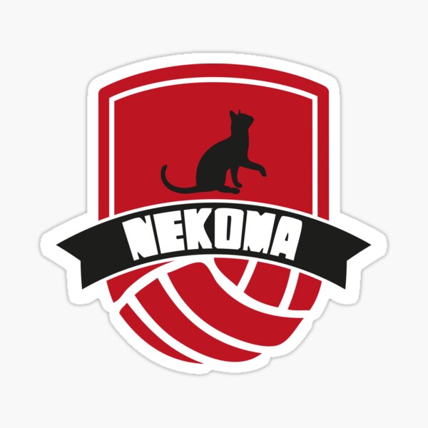 "Haikyuu! Nekoma" Sticker by fandomoddity | Redbubble